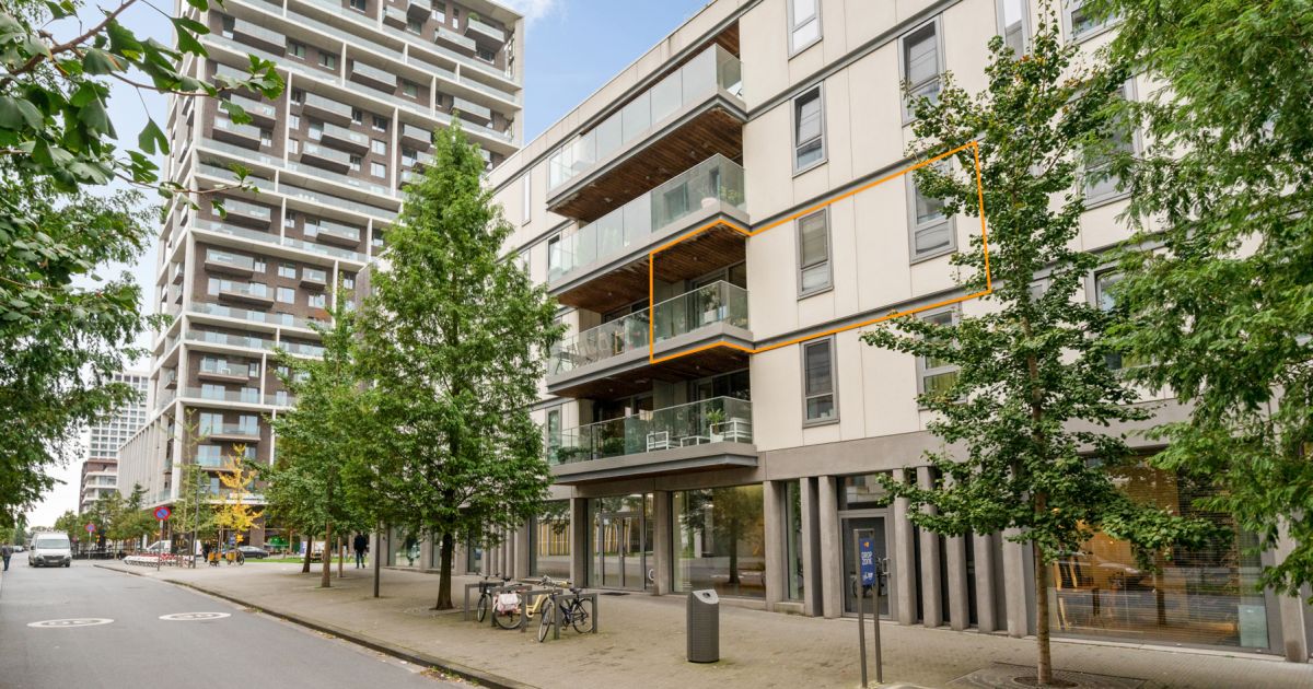Stijlvol 2-slaapkamer appartement met terras op Nieuw Zuid | Jamar